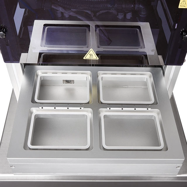 Vertical Semi-Automatic Nitrogen Packaging Machine Nitrogen Tray Sealer ...