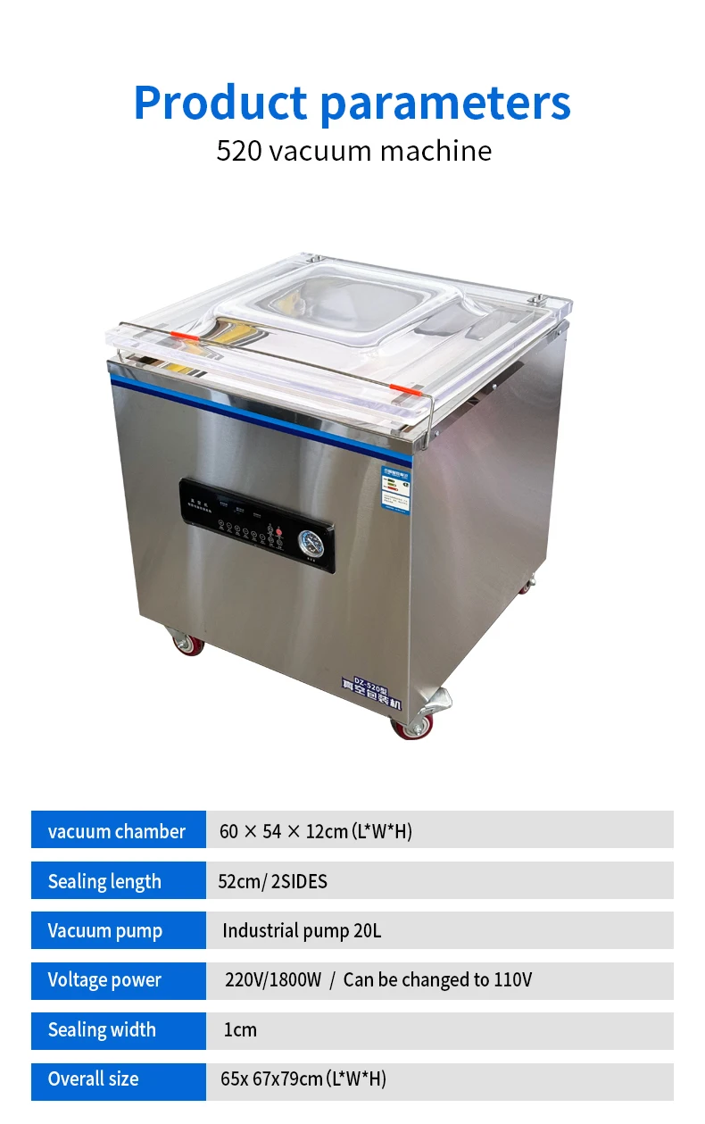 Wholesale best selling vacuum chamber sealer for food package keep ...